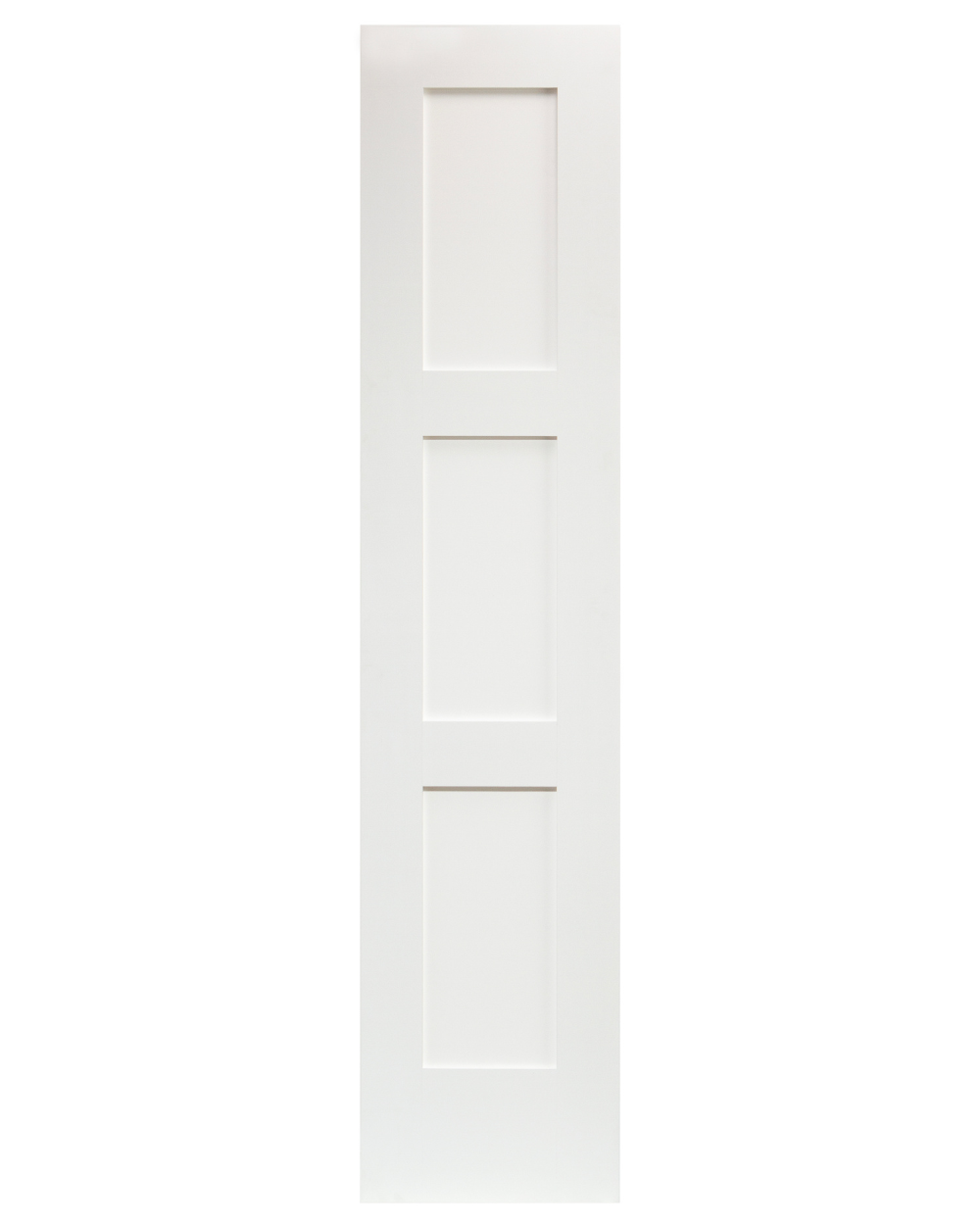 Three Panel Square Shaker Interior Door (Primed) | Bulk Shaker Doors ...